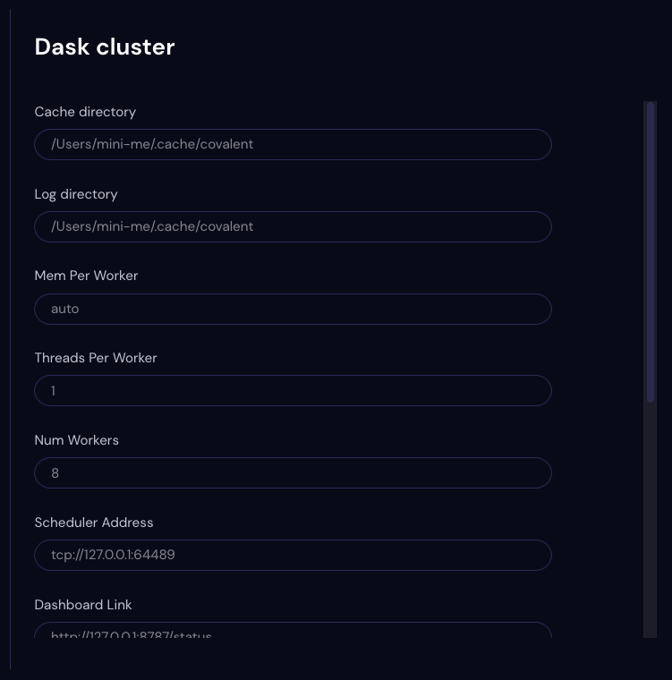 Dask Cluster
